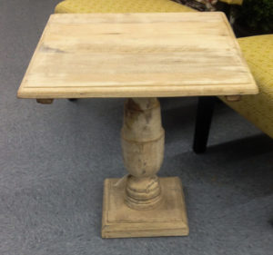 How to Build a Table From Reclaimed Column for Less Than $35 | You Can ...